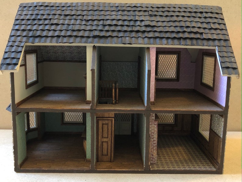 1:48 Quarter Inch Scale Dollhouse Kit Carson's Cottage - Etsy