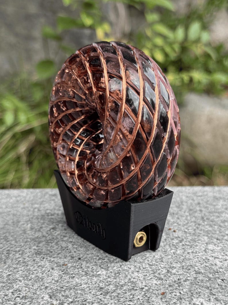 PEMF Rodin Coil Orgone Crystal Torus: 3.54inches Chakra Harmony, Vortex ...