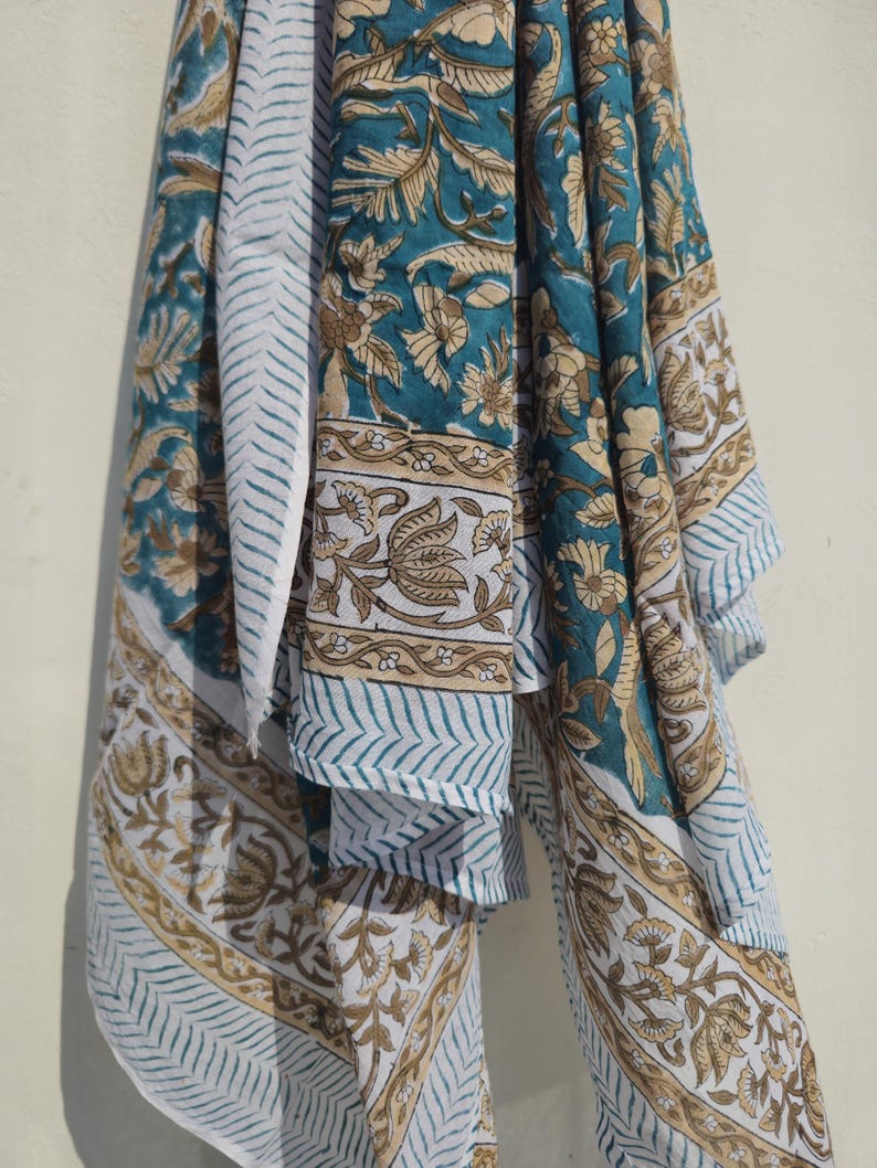 Women's Cotton Pareo, Beach Cover up Wrap Skirt, Bohemian Resort Wear ...