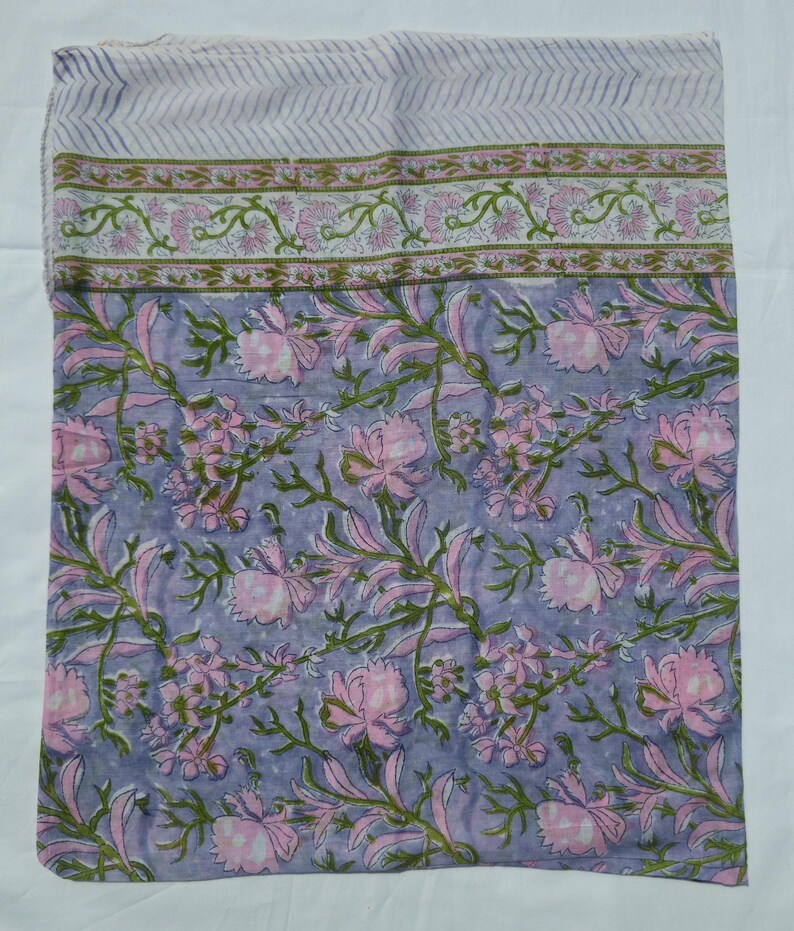 Handmade Block Print Cover up Cotton Sarong Beach Cover Up, Hand Block ...