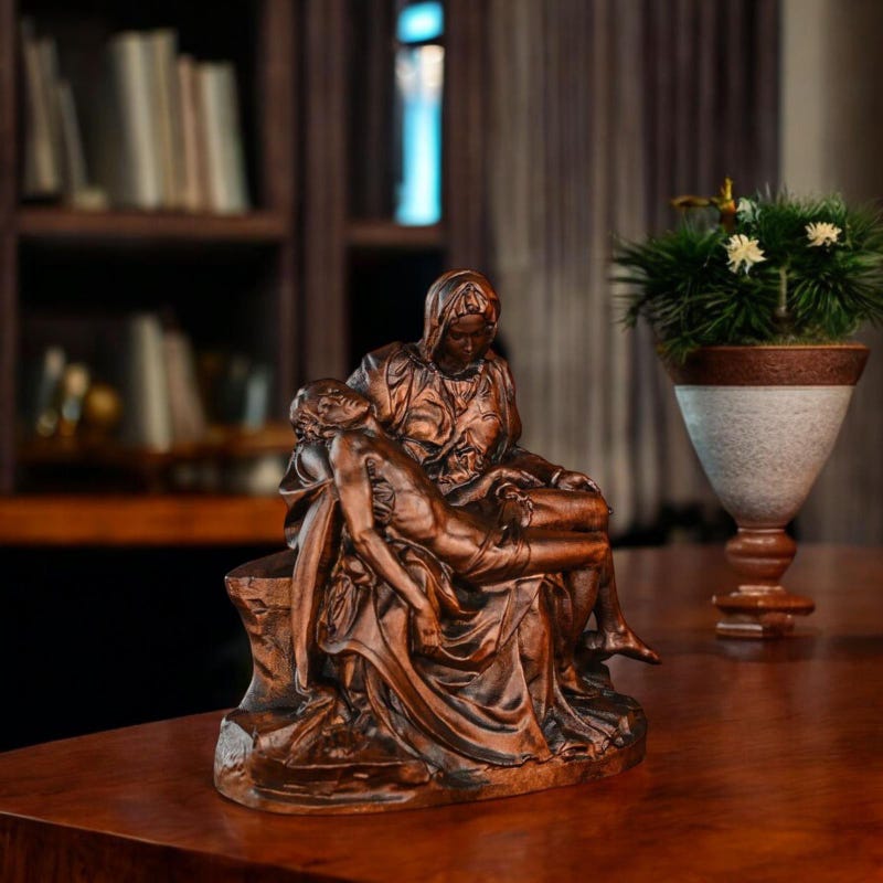 Pieta Wooden - Etsy