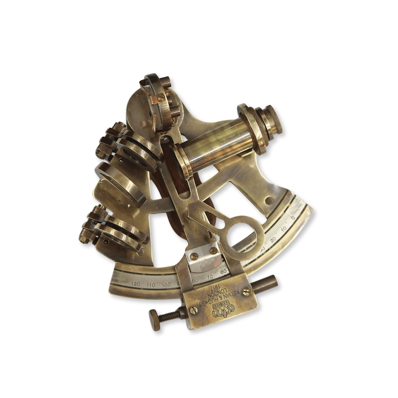 Sextant Engraved Personalized Nautical Sextant - Brass Solid Working ...