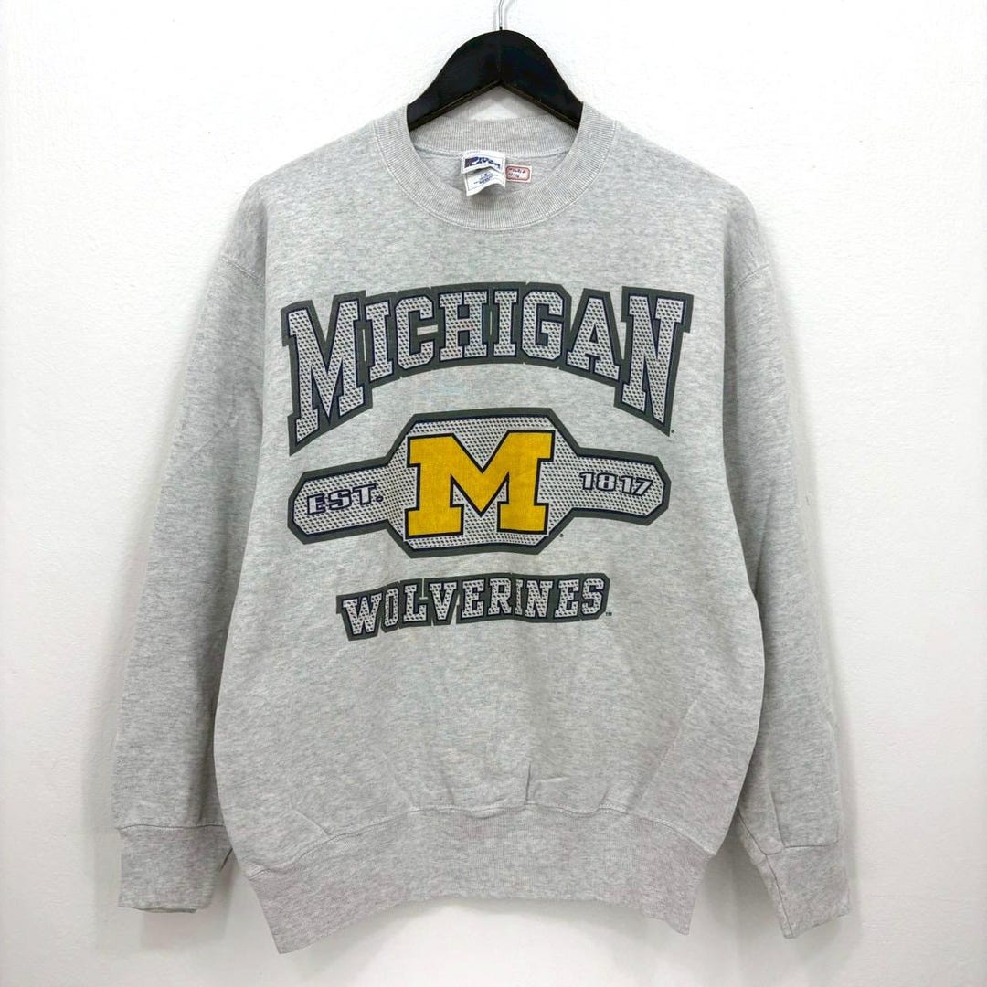 Vintage University of Michigan Sweater Size M Wsw04 - Etsy