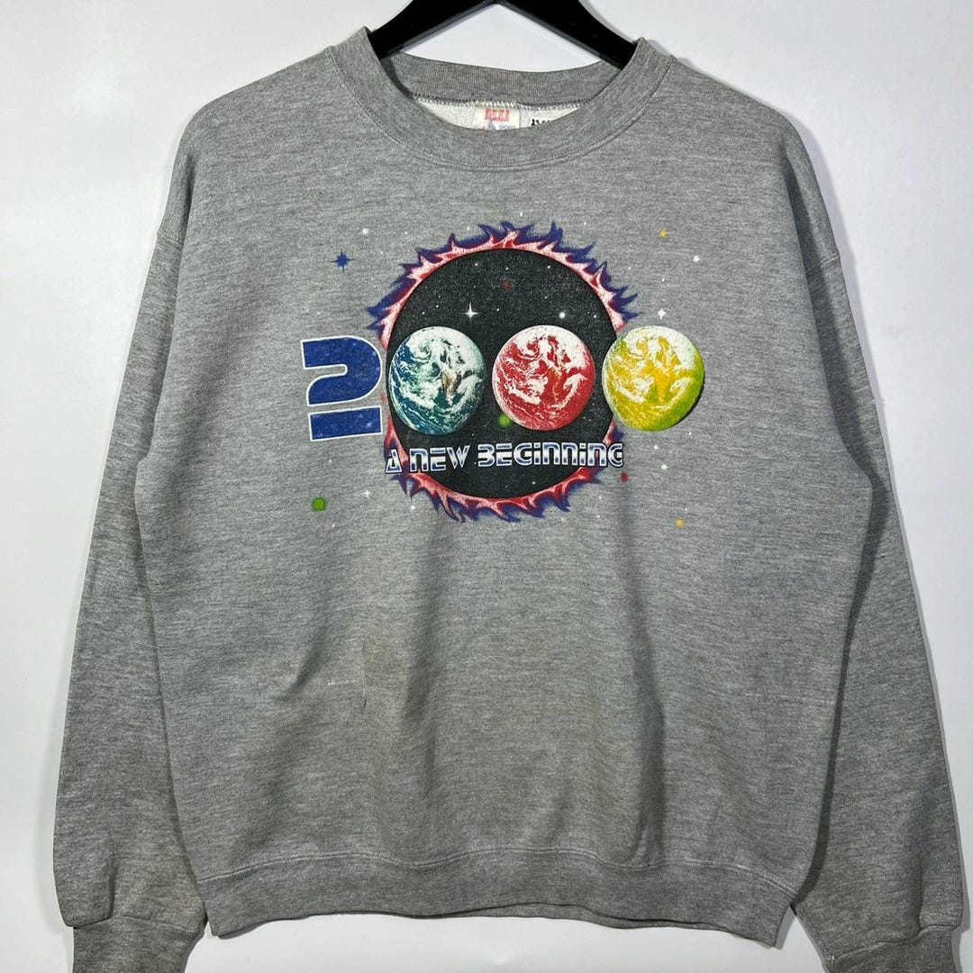 Vintage 2000 A New Beginning Y2K Sweater Size XL Ts03 - Etsy UK