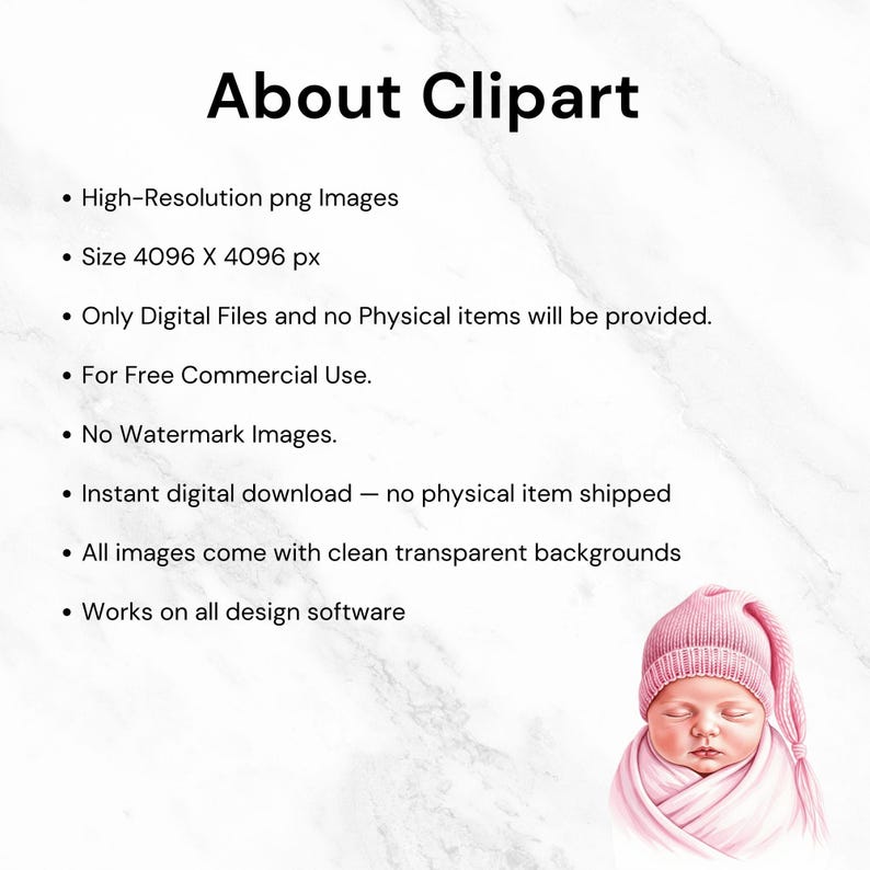 Watercolor Baby Girl Clipart Set: Boho Nursery PNG Graphics (digital ...