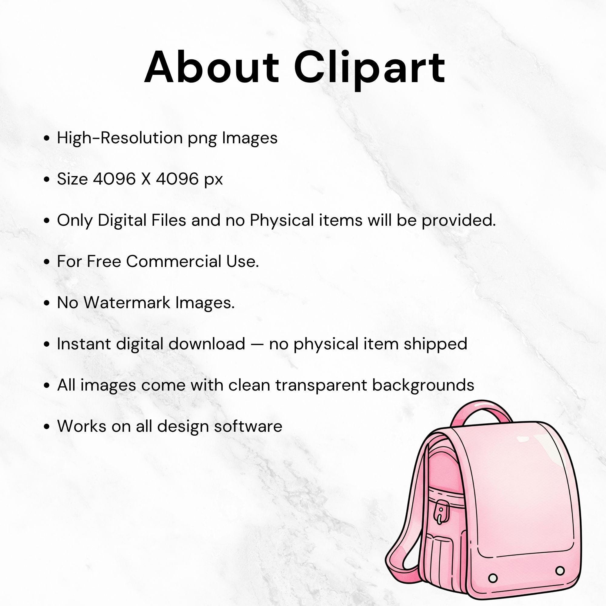 Groovy School Clipart, Retro School PNG, Back to School Clipart, Cute ...
