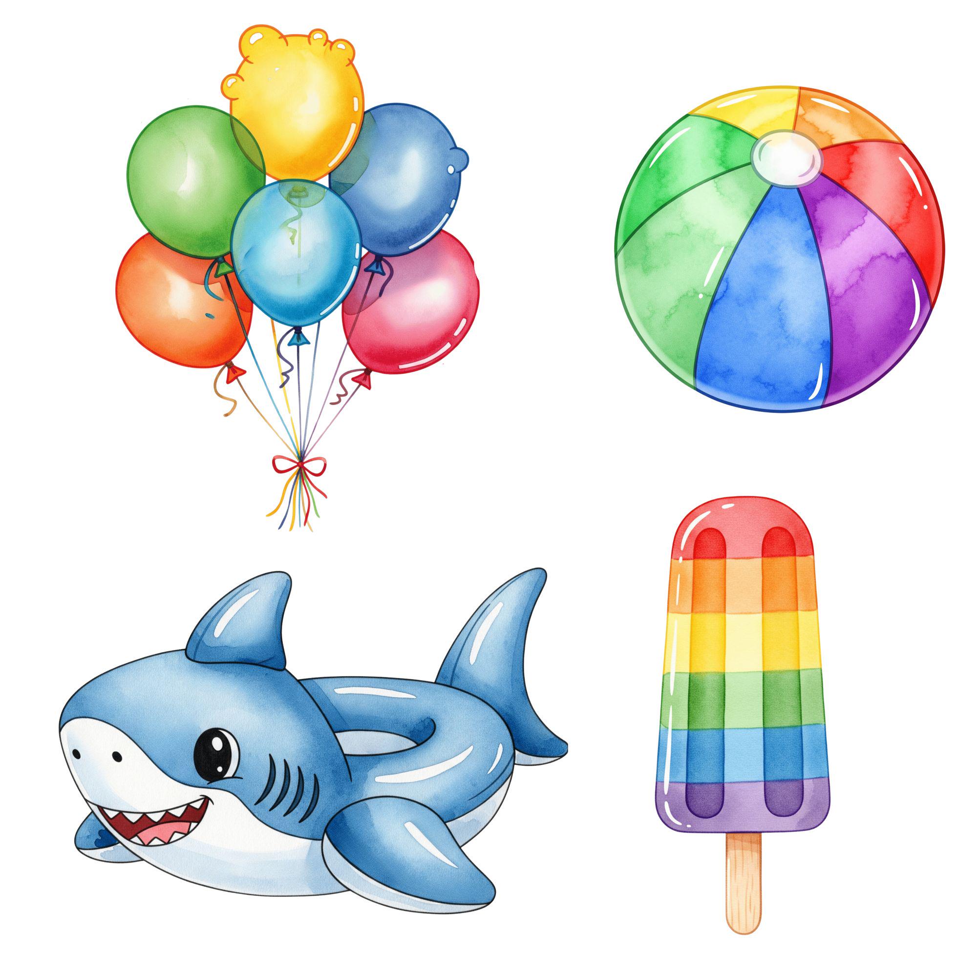 Pool Party Clipart, Summer Pool Party PNG, Kids Poolside Clipart ...