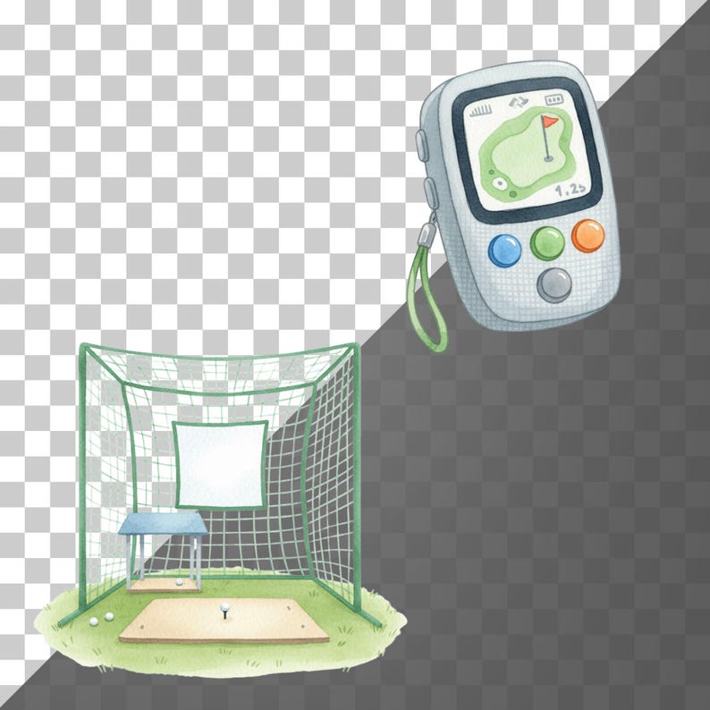 Watercolor Golf Clipart, Golf Ball Png, Golf Club, Sports Clipart ...