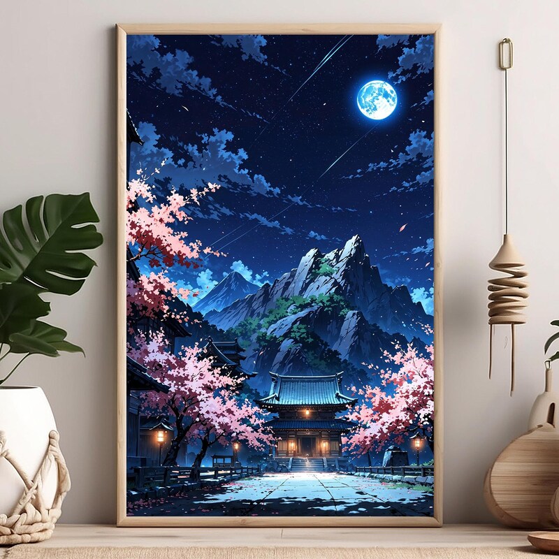 Sakura Full Print - Etsy