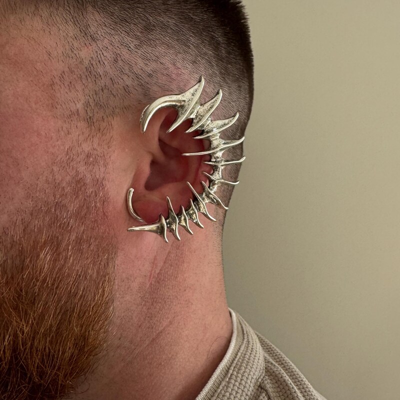 Gothic Ear Cuff - Etsy