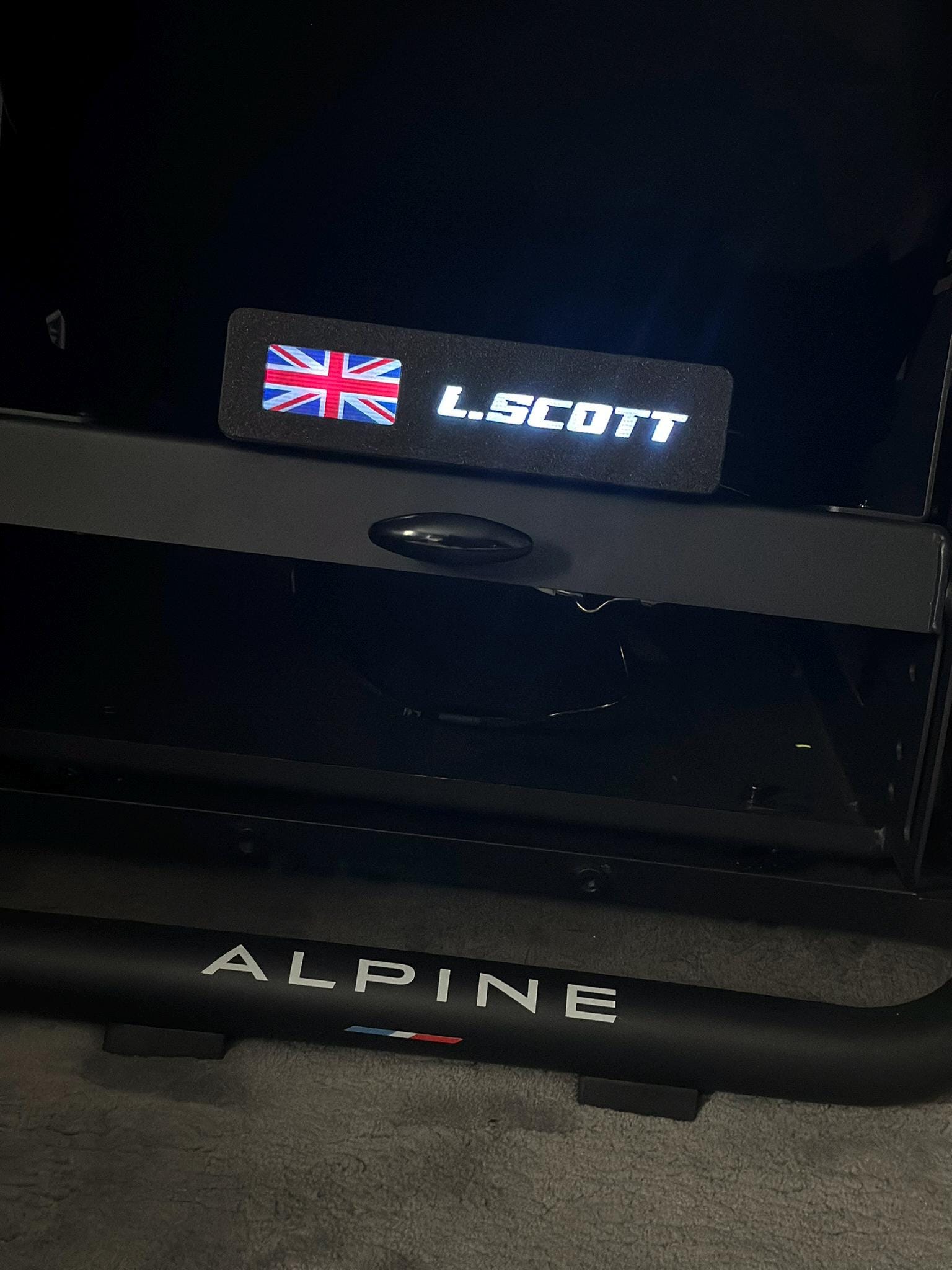 Driver Custom Lightbox With Name & Flag (sim Racing) - Etsy