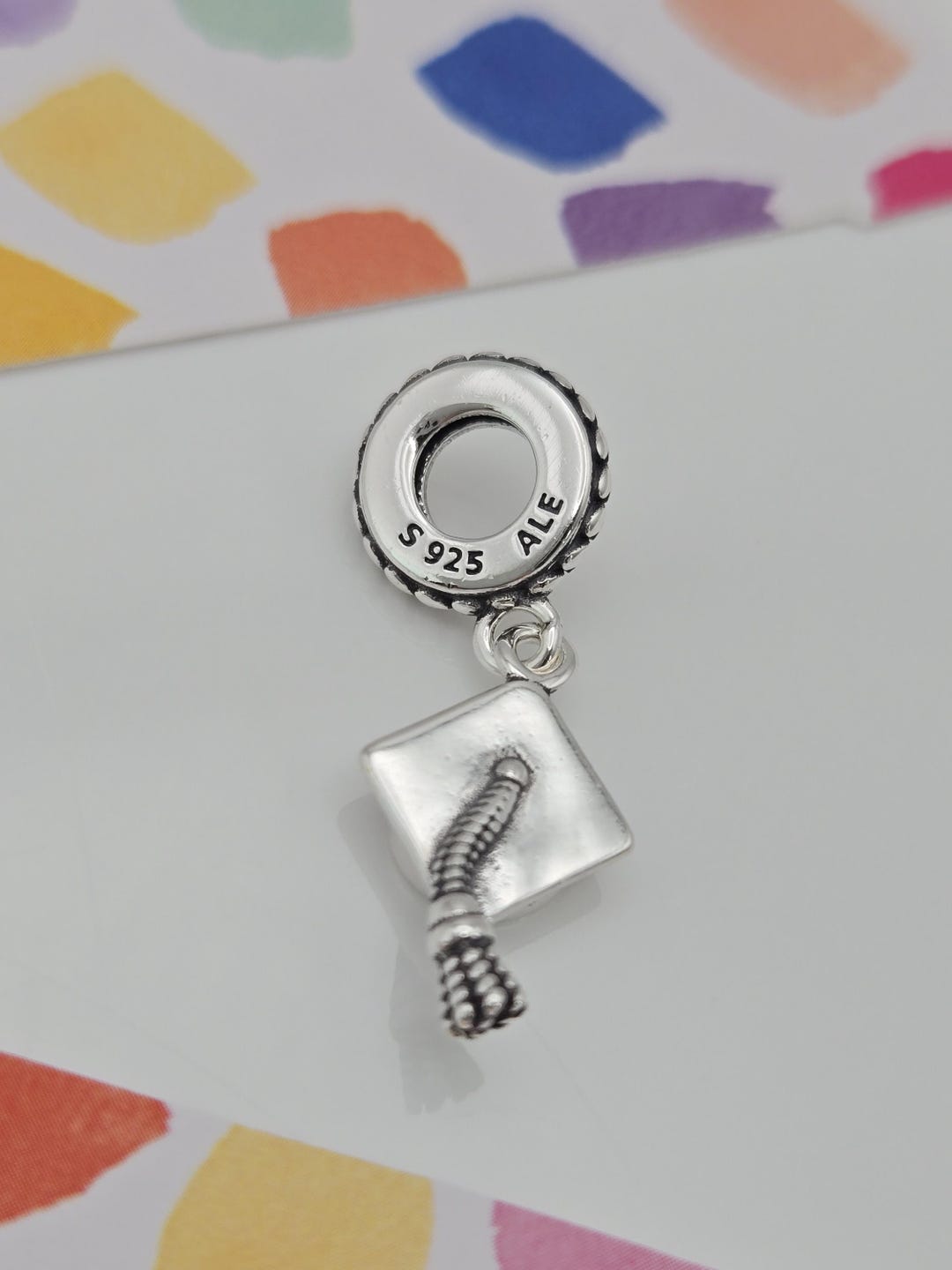 New Authentic Pandora Graduation Hat Ward Works Pays off Charm Fit ...