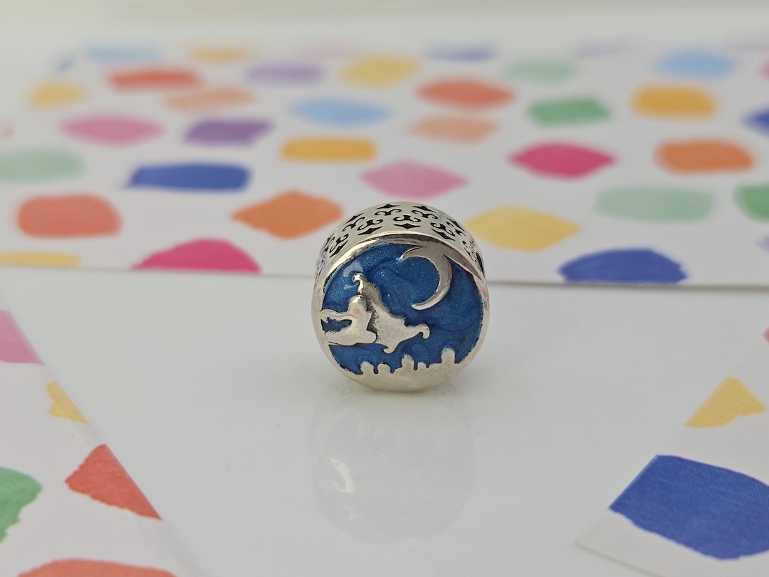 New Authentic Pandora Aladdin Disney Charm Fit Bracelet Necklace Women ...