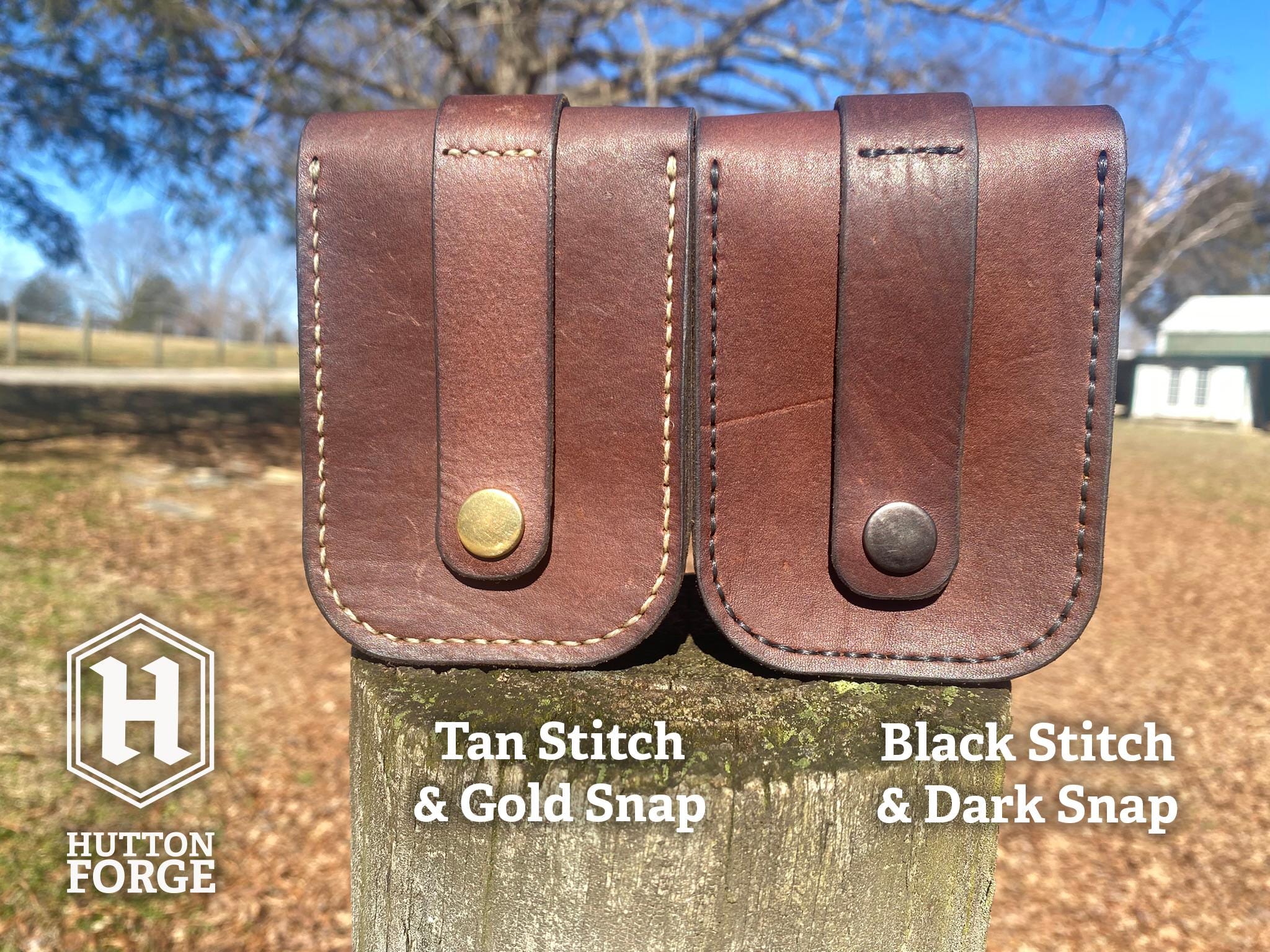 Handmade Leather Pouch With Belt Loop – Hand Stitched - Etsy