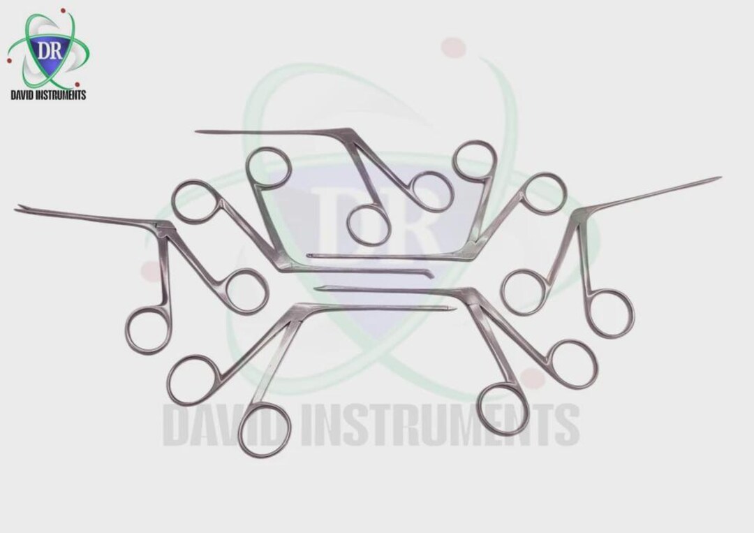 Tympanoplasty Micro Ear Surgery Ent Set of 7 Pcs Surgical Instruments ...