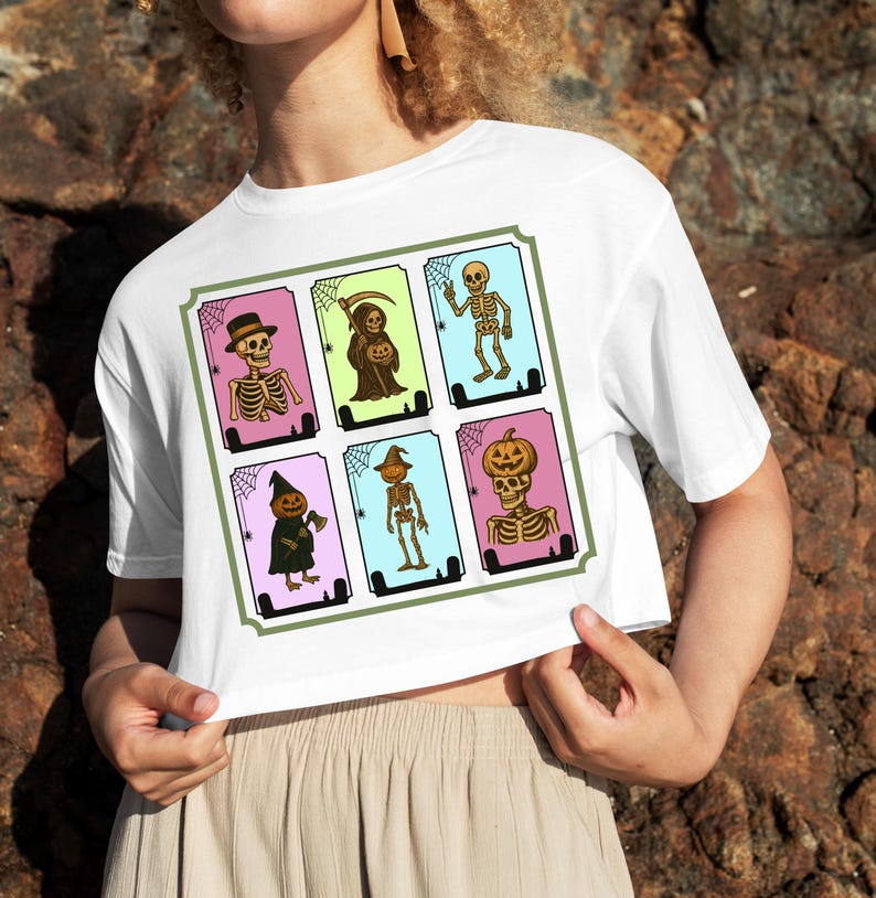 Retro Halloween Clipart PNG Bundle, Spooky Ghost, Pumpkin (digital ...