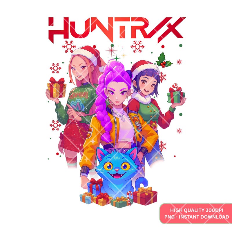 Huntrix Clip Art - Etsy