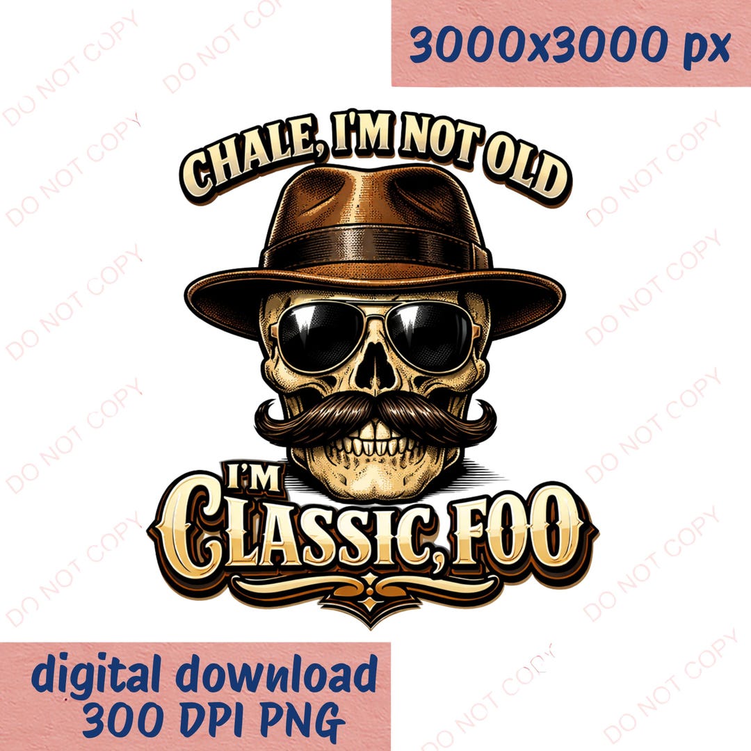 Funny Cholo Skull PNG Classic Lowrider Skeleton Art - Etsy