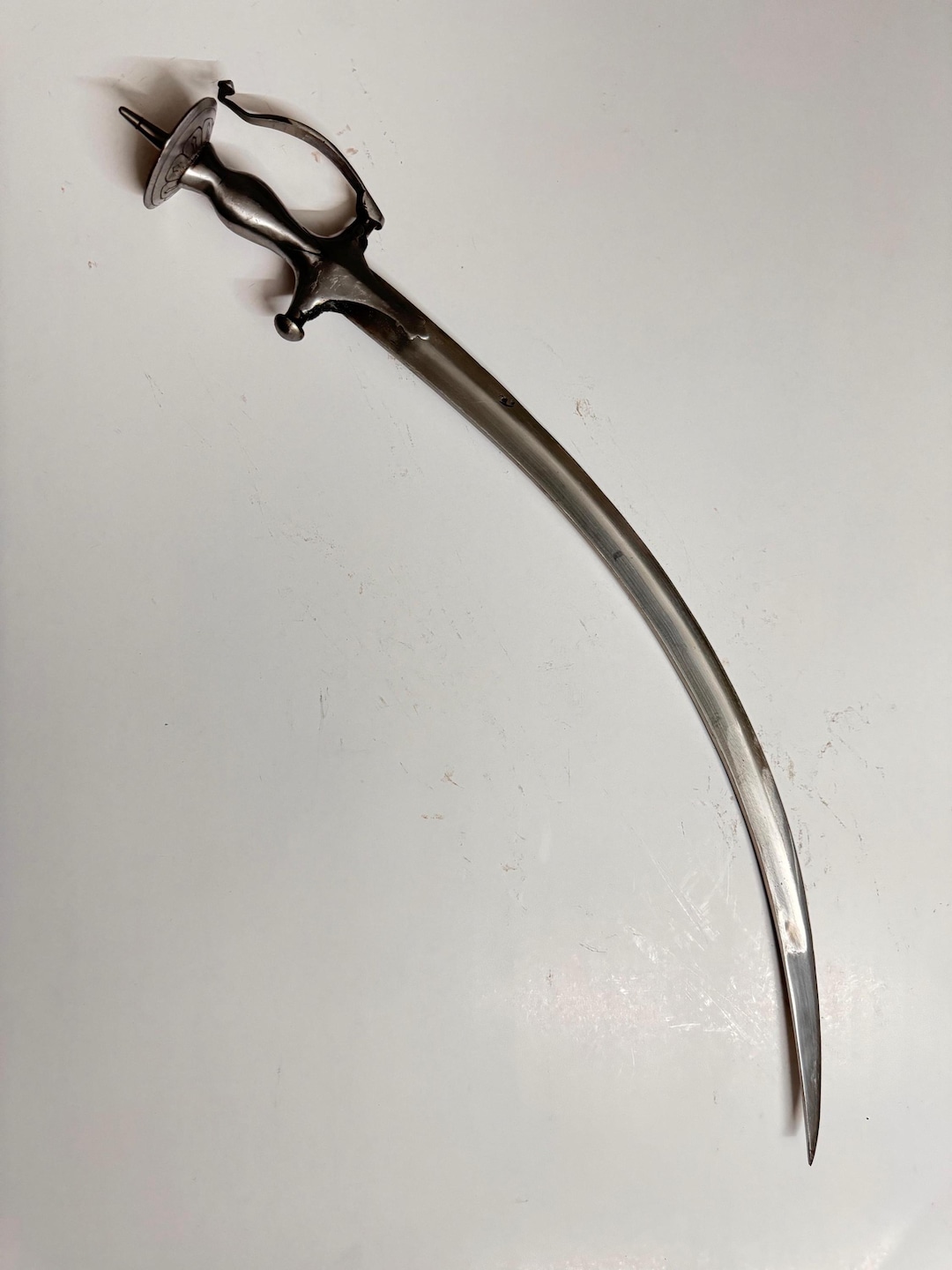 Sword Wootz Talwar Tulwar Dagger Damascus Khanjar Tegha Broad Blade ...