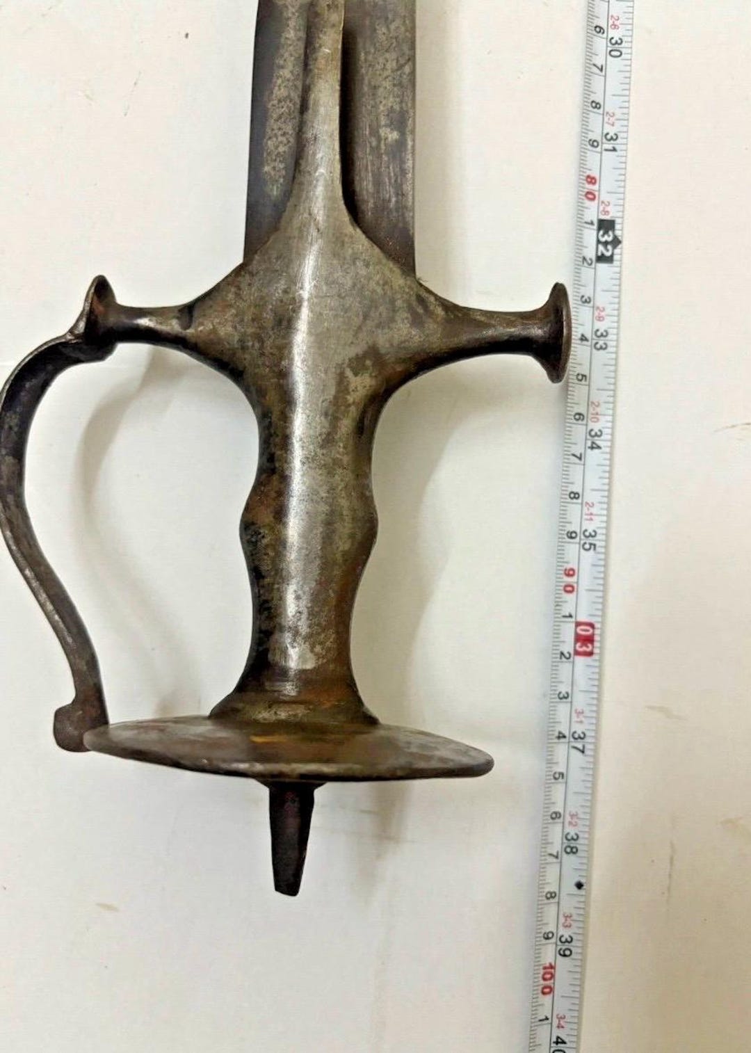 Authentic Antique 100 Year Old SWORD Dagger Khanjar Tegha Damascus ...