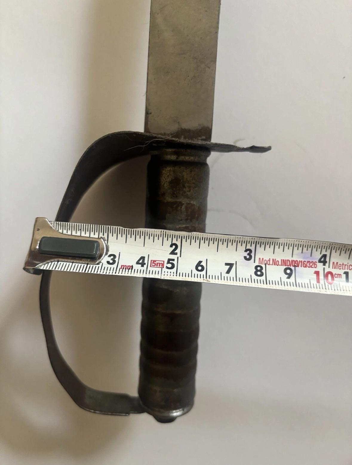 Antique Vintage Slight Curve Sword Swords Saber Sabre Knives Knife ...