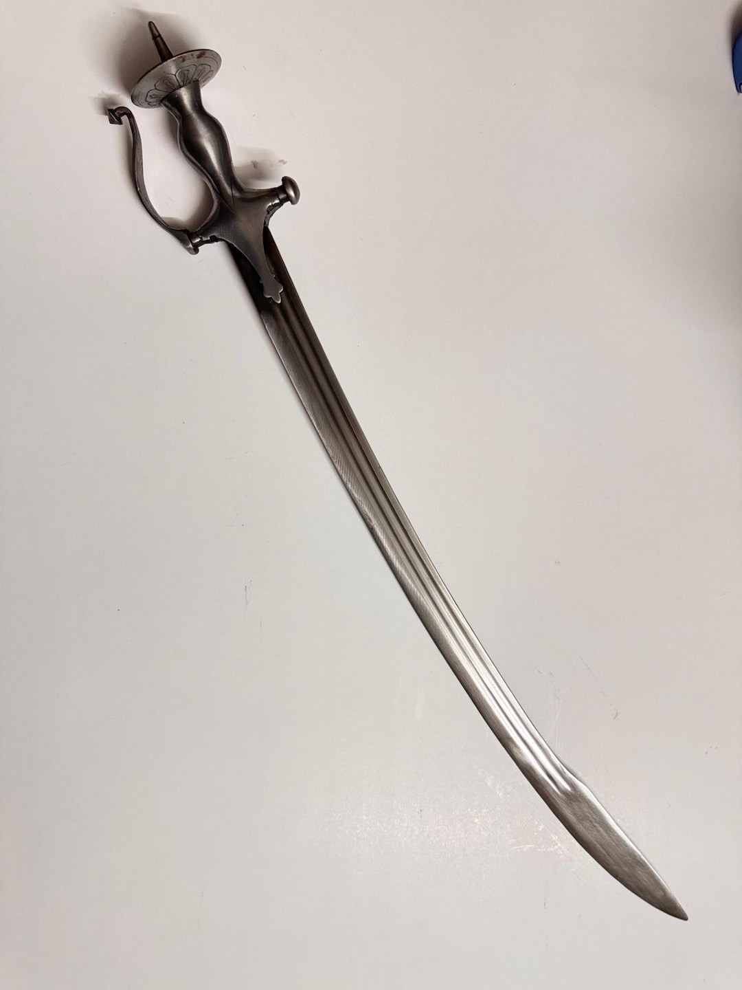 Sword Dagger Khanjar Tegha Talwar Tulwar Broad Blade Damascus Wootz ...