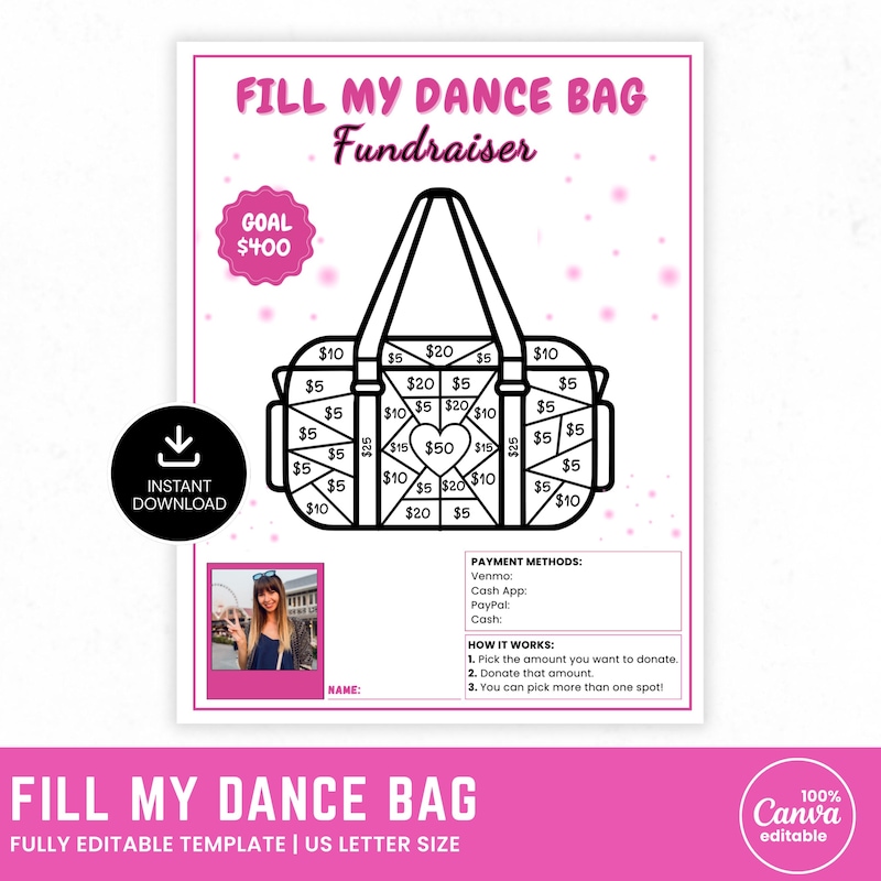 Shoes Fundraiser Template - Etsy