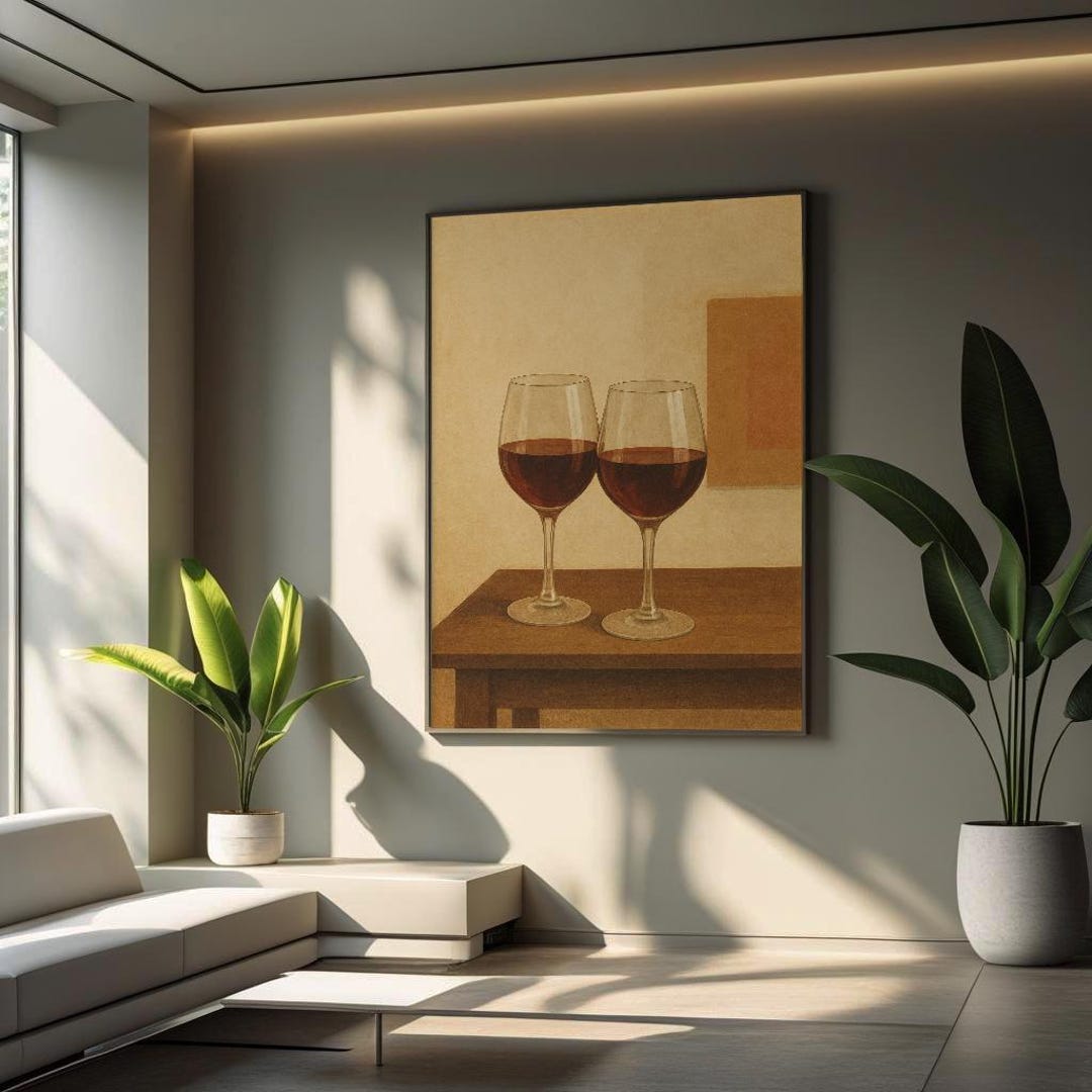 Antique Style Wine Art | Printable Kitchen Decor | Vintage Inspired ...
