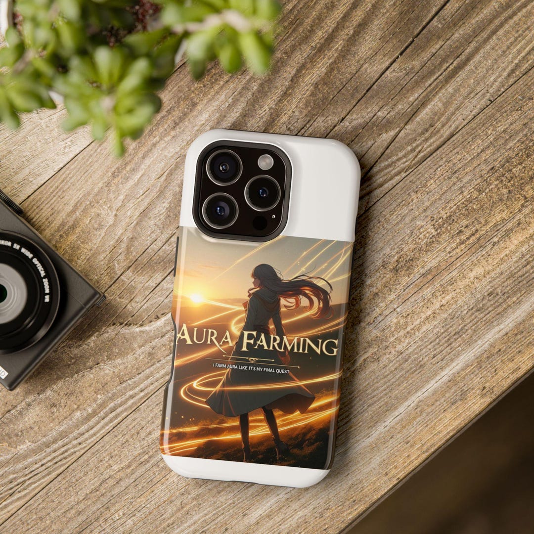 Aura Farming Magnetic Tough Cases - Cool Gamer Phone Accessories, Gift ...