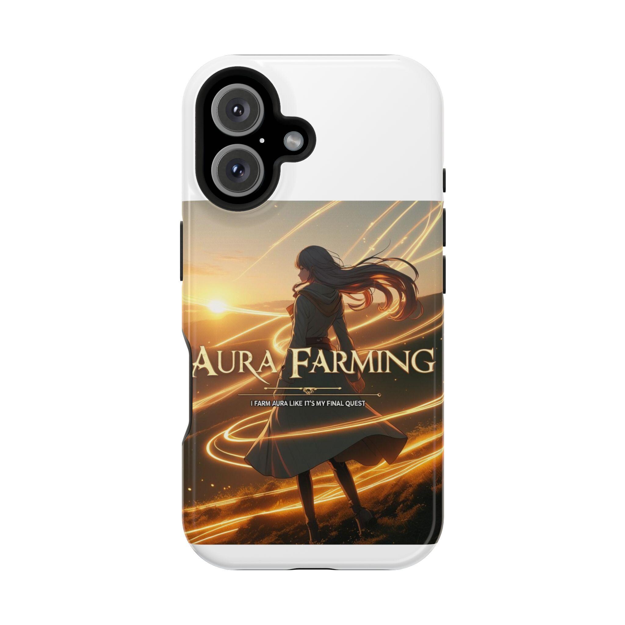 Aura Farming Magnetic Tough Cases - Cool Gamer Phone Accessories, Gift ...