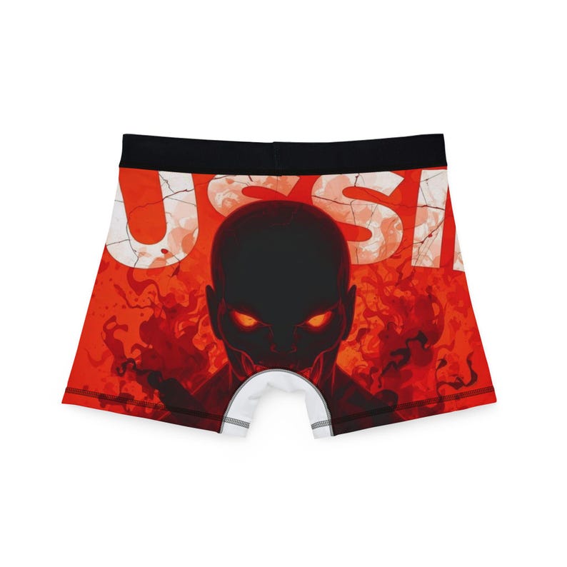 BUSSIN Shadow-eater Demon Art Bold Graphic Men's Boxers, Comfortable ...
