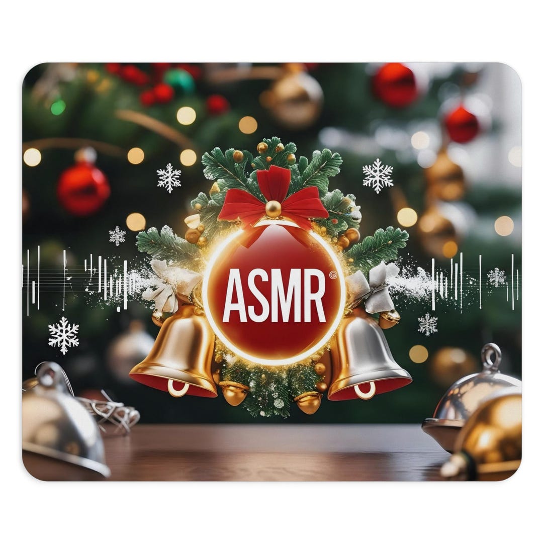 Holiday ASMR Mouse Pad, Cozy Christmas Decor, Gift for Gamers, Office ...
