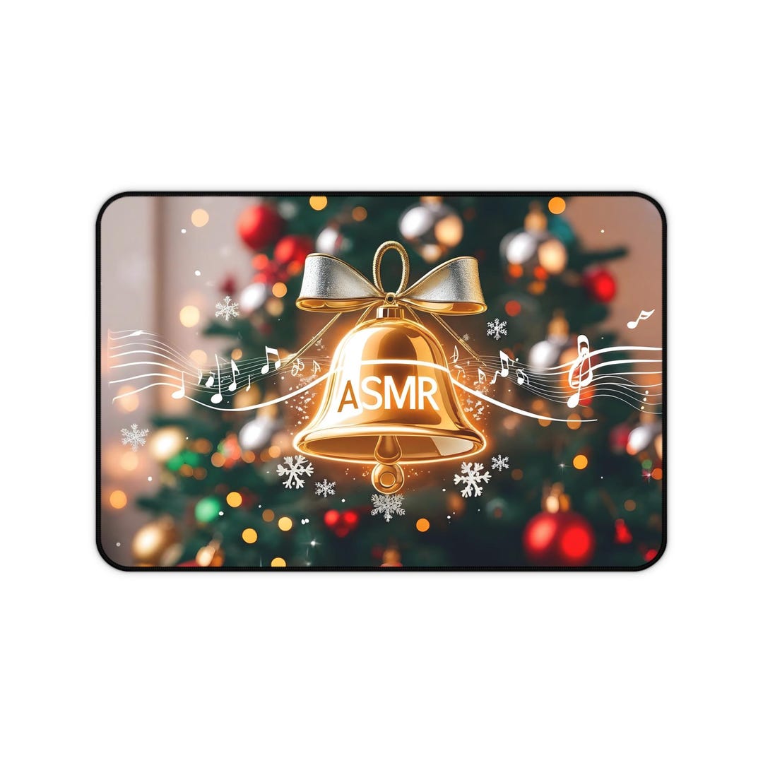 Holiday ASMR Desk Mat, Christmas Desk Pad, Office Decor, Gamer Mouse ...
