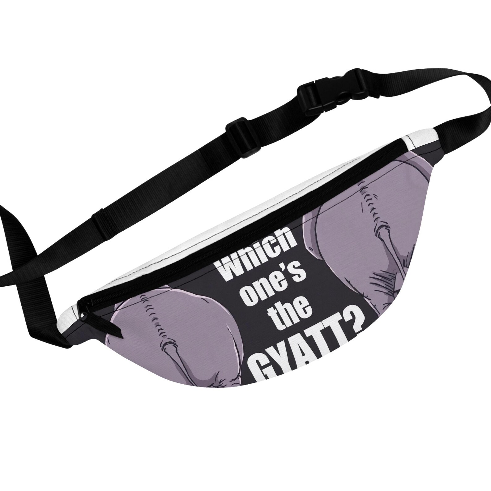 Which Ones the Gyatt Funny Meme Sporty Fanny Pack With Fun Design ...