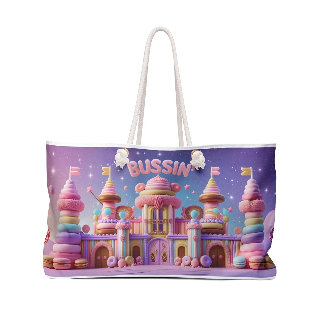 Bussin Whimsical Weekender Bag - Fun Travel Tote for Adventurers, Ideal ...