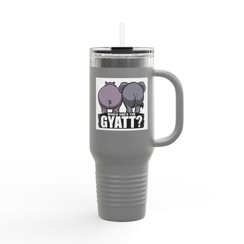 Which Ones the Gyatt Funny Meme Cute Insulated Travel Mug, 40oz ...