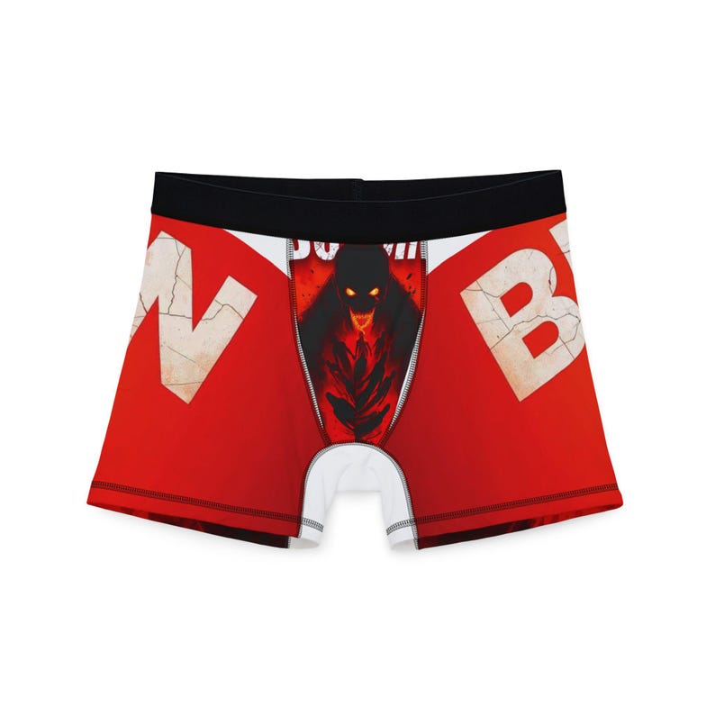 BUSSIN Shadow-eater Demon Art Bold Graphic Men's Boxers, Comfortable ...