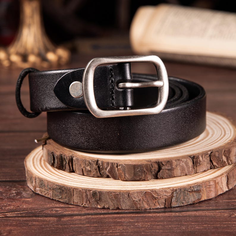 Customizable Women’s Leather Belt - Personalize Your Style, Adjustable ...