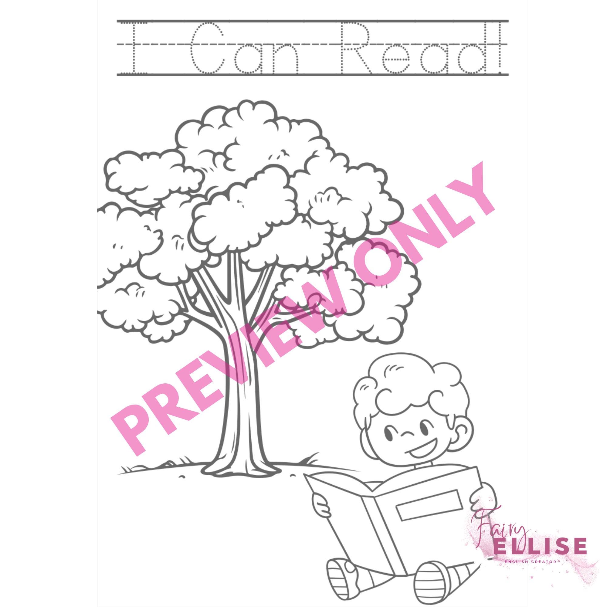 I Can Do It in Summer! ESL Coloring & Tracing Pages for Kids | Action ...
