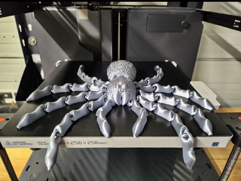 Personalized 3D Printed Spider | Realistic Spider Figurine | Halloween ...