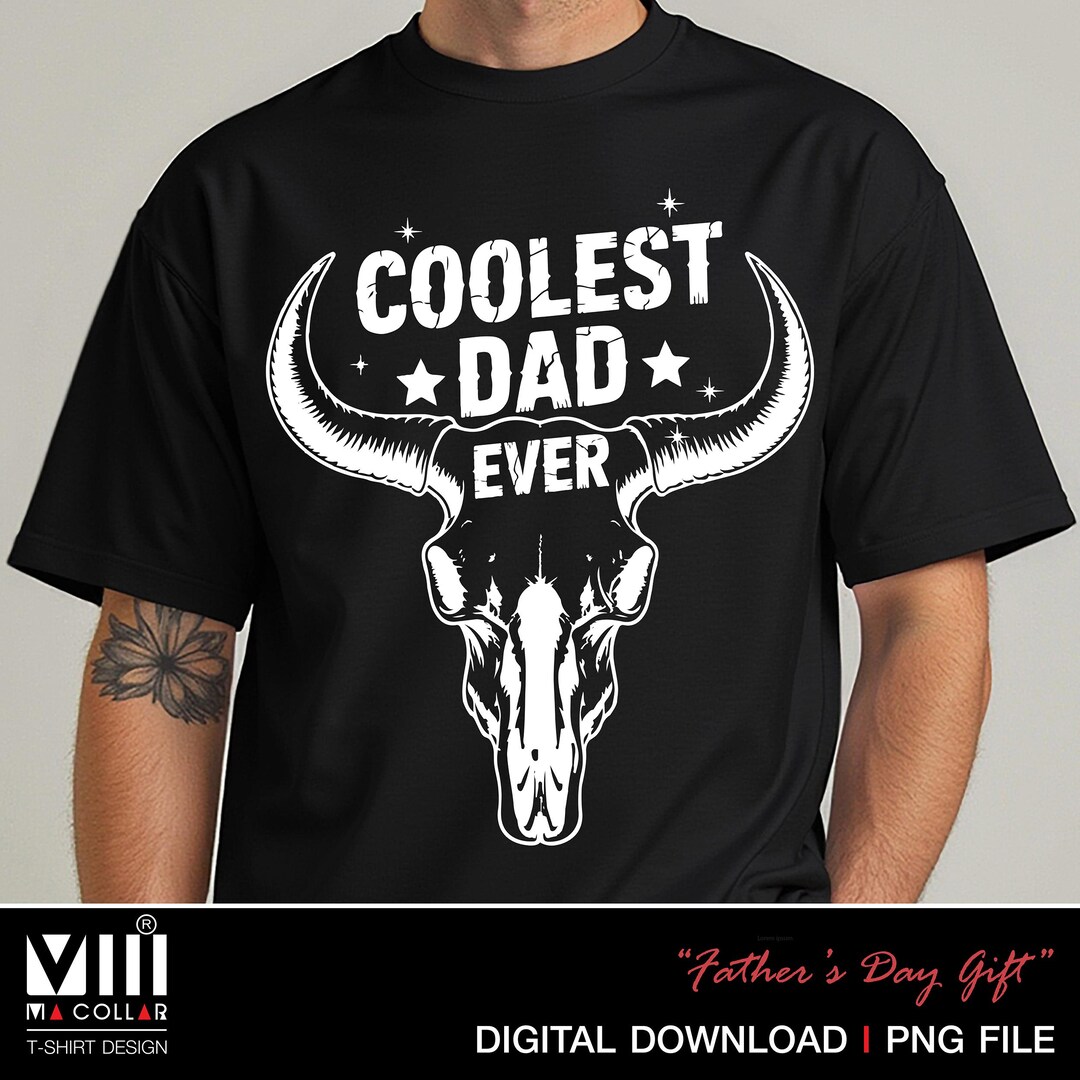 Coolster Papa aller Zeiten PNG, Papa Cowboy-Shirt PNG, Retro Cowboy ...
