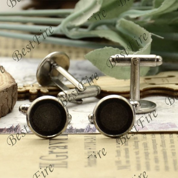 Cufflinks Blank - Etsy