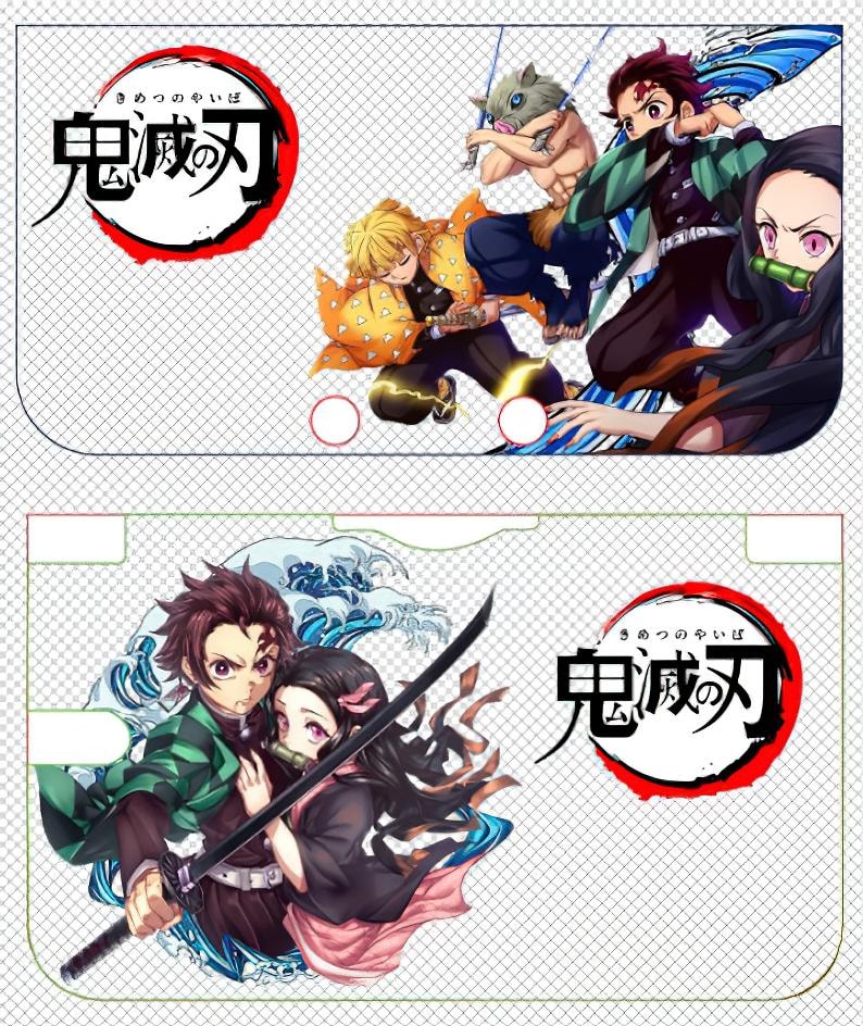 DIY Demon Slayer 3ds Nds Case Full Model Series, Cartoon Anime Handmade ...