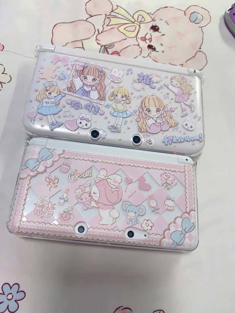 DIY 3ds Nds Case Full Model Series, Cartoon Anime Handmade Protective ...