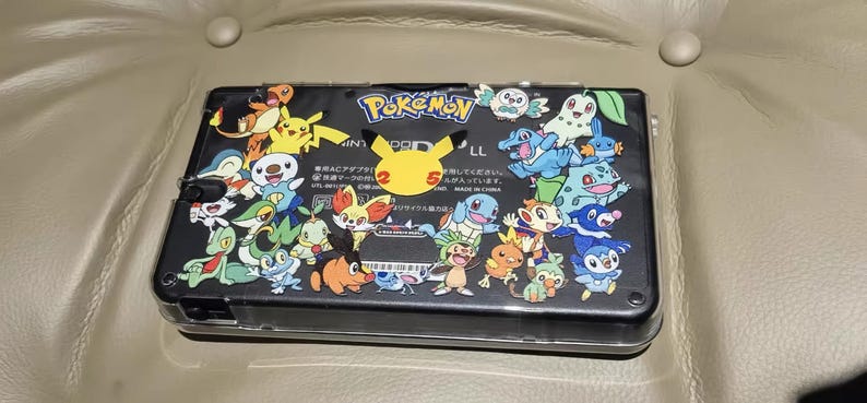 DIY Pokemon Design New 3DS 2DS NDS Case, Handmade Ndsi NDSI Protective ...