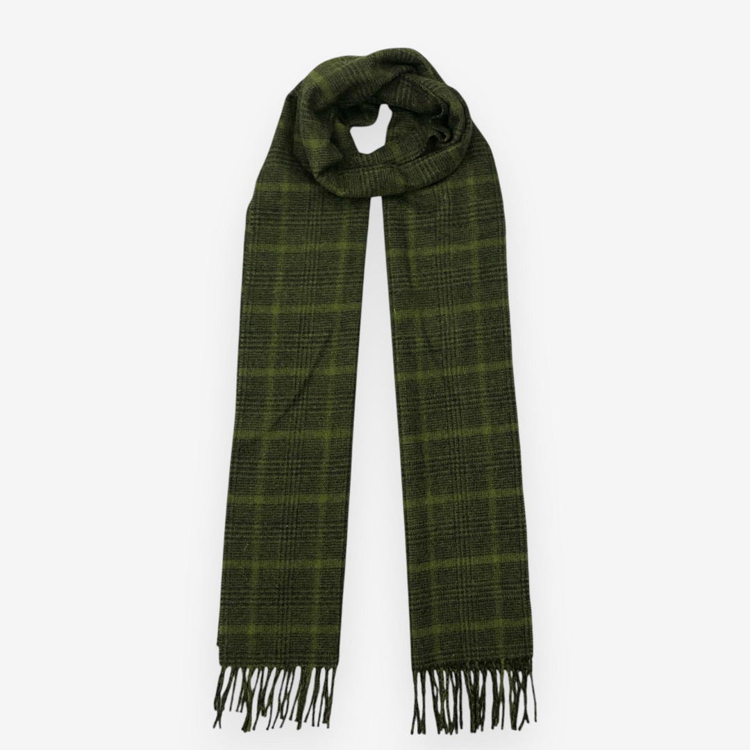 Vintage Calvin Klein Wool Scarf Womens Winter Accessories Muffler ...