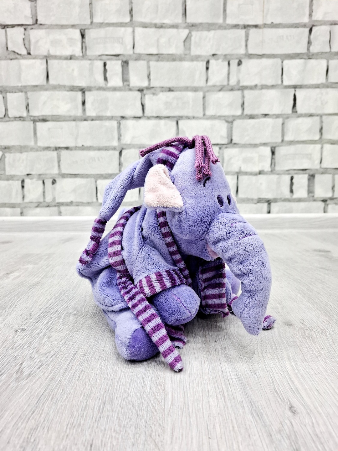 Stuffed Winnie the Pooh Lumpy Heffalump Elephant Plush Toys Vintage 12 ...