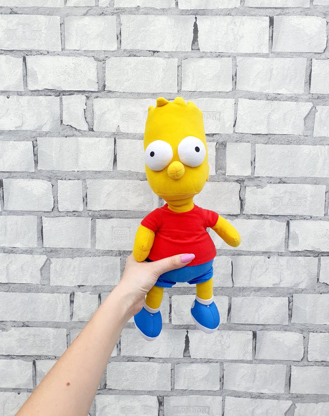 Vintage Stuffed Bart Simpsons Plush Toys 14" Soft Collectible Childrens ...