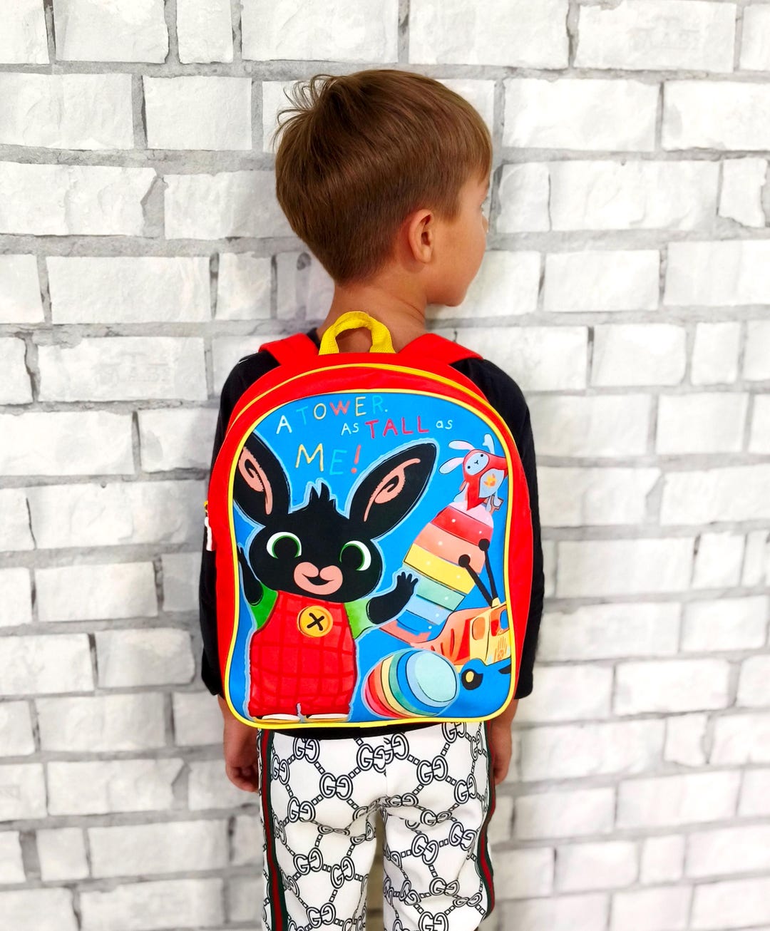 Bing Backpack Kids Backpack Vintage Kids Gift Backpack Back to School ...