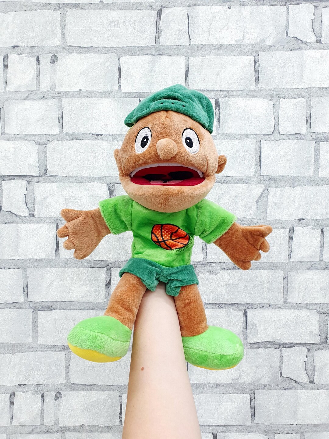 Stuffed Jeffy Boy Joseph Puppet Plush Toys 14" Vintage Collectible Toy ...